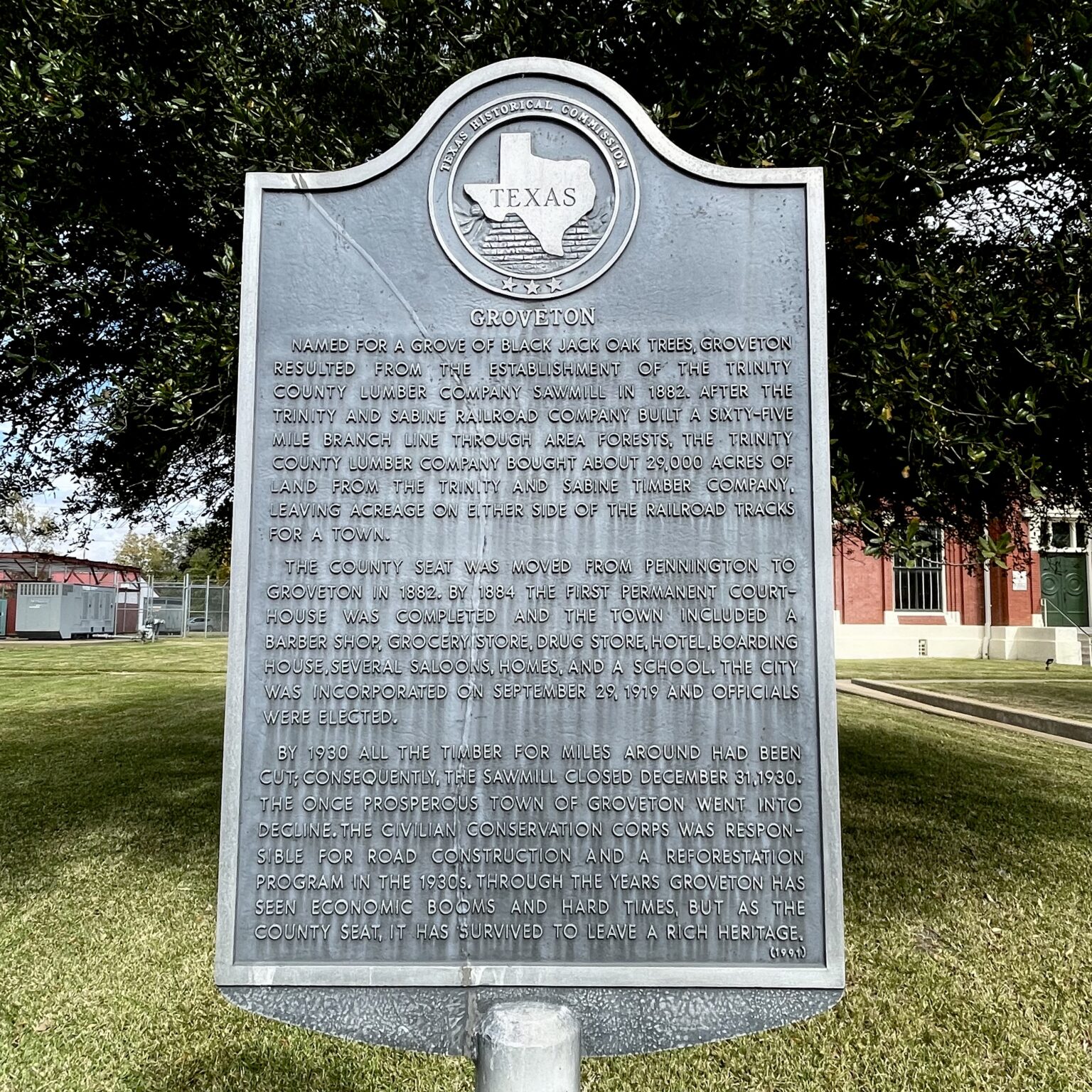 Trinity County Courthouse (Groveton) - Trey Wilson Real Estate Attorney ...